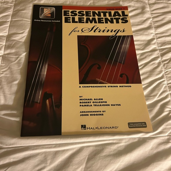 Hal Leonard | Other | Essential Elements Violin Book Hal Leonard String ...